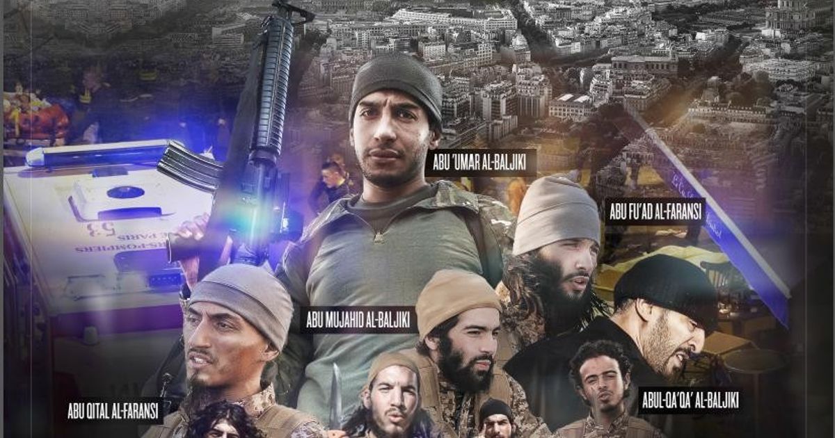 Ecco il commando di Parigi, Isis pubblica le foto