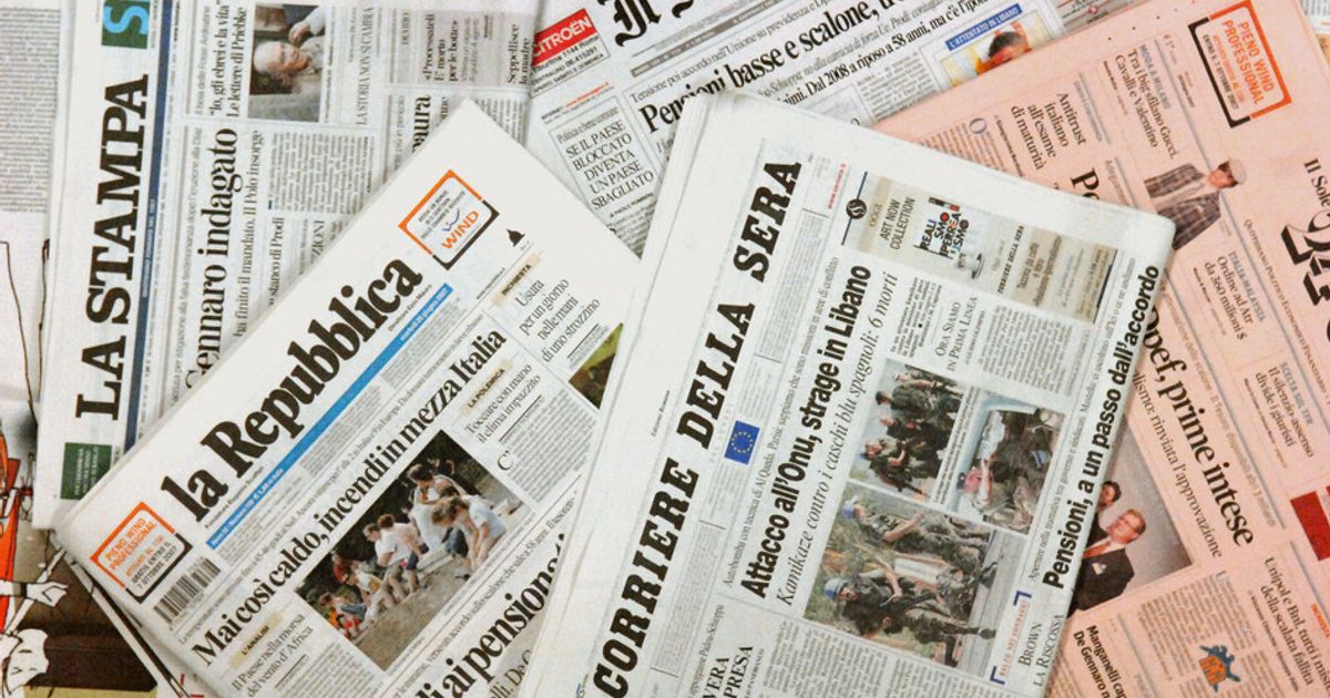 Titoli e aperture. Così i giornali italiani interpretano la crisi di ...