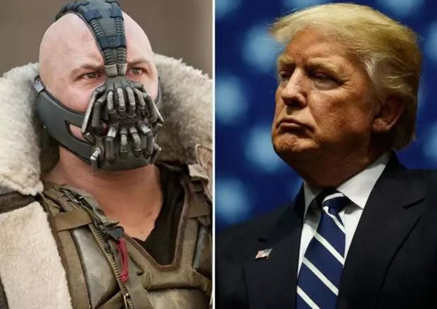 Trump 'cita' Bane nel suo primo discorso da presidente