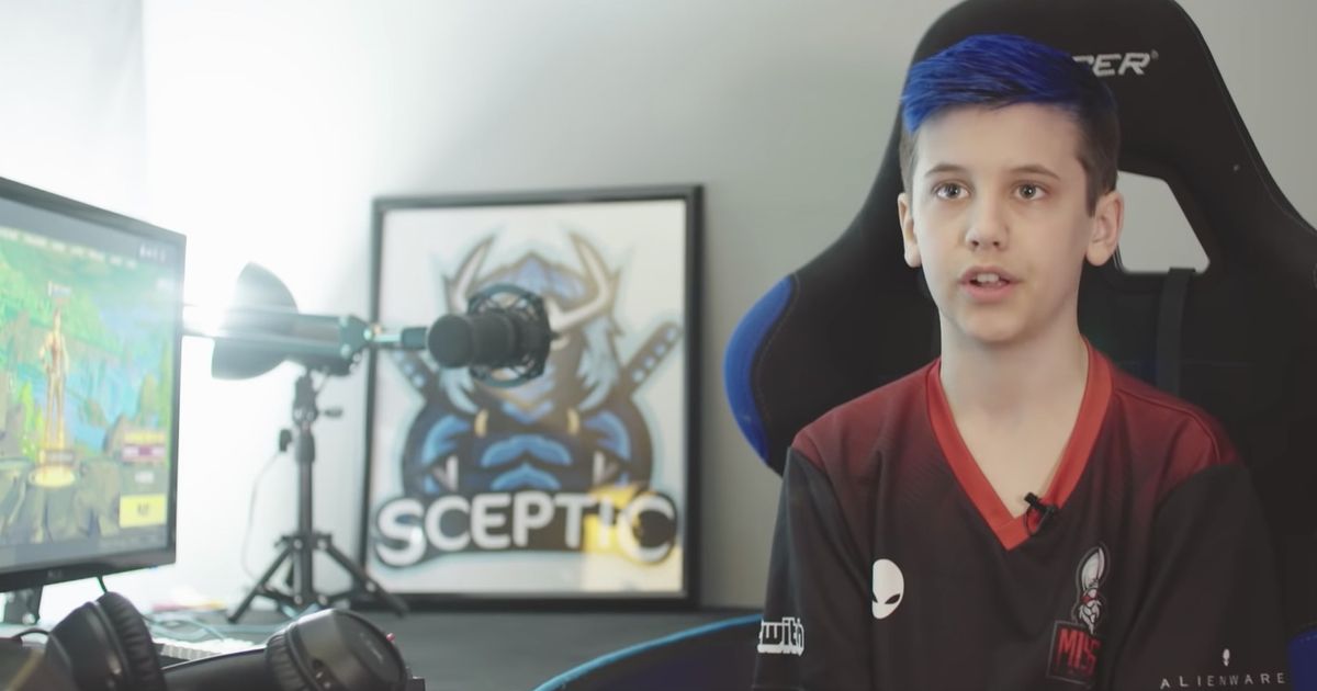 Il 14 enne che guadagna 20 mila dollari al mese con Fortnite