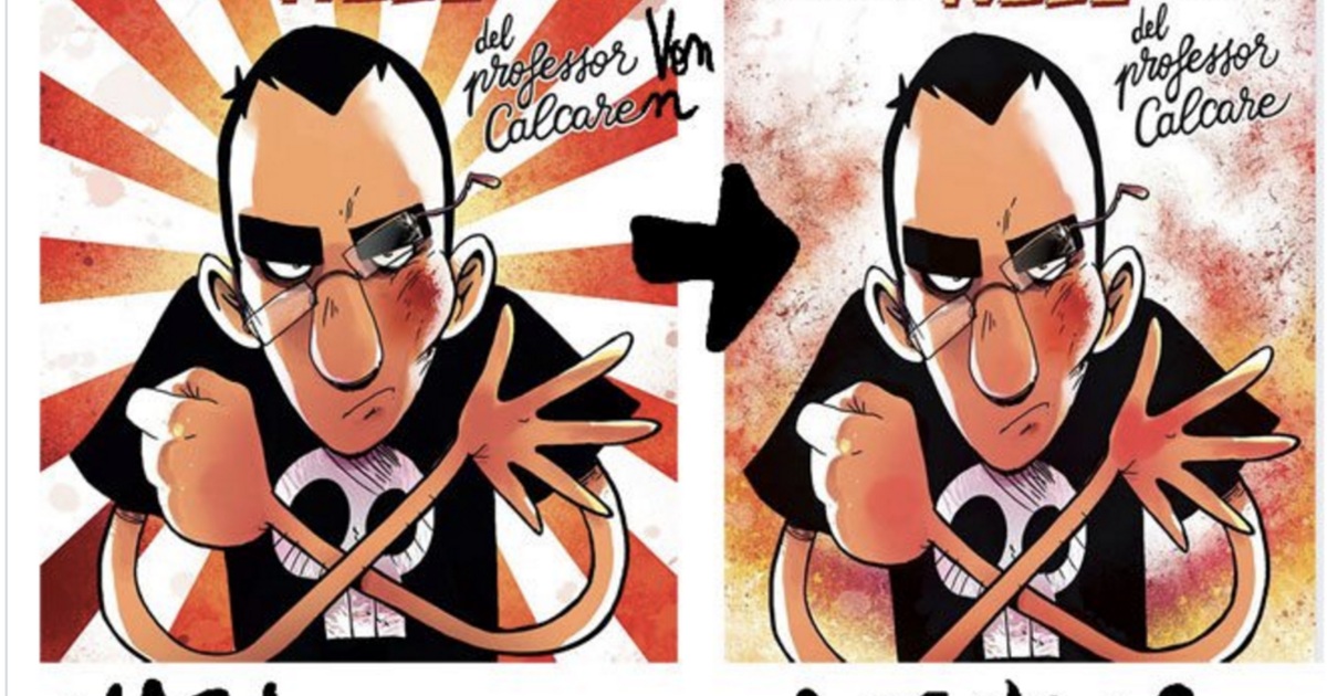 Perché è stata velocemente sostituita la copertina del nuovo libro di Zerocalcare