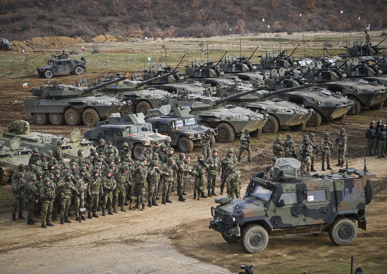 In Bulgaria il Battle group multinazionale della Nato in esercitazione