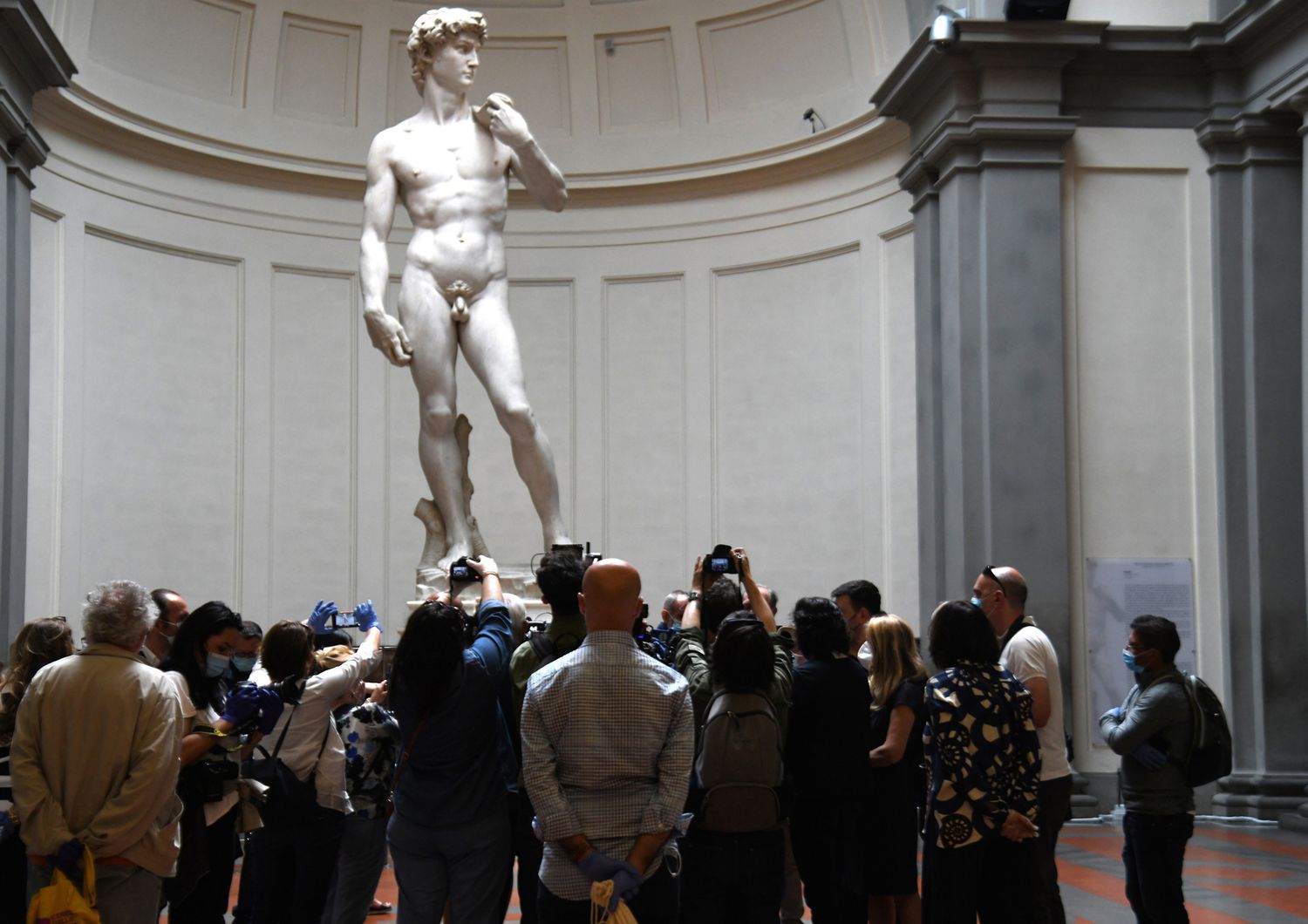 Un premio alla preside che ha mostrato il David di Michelangelo