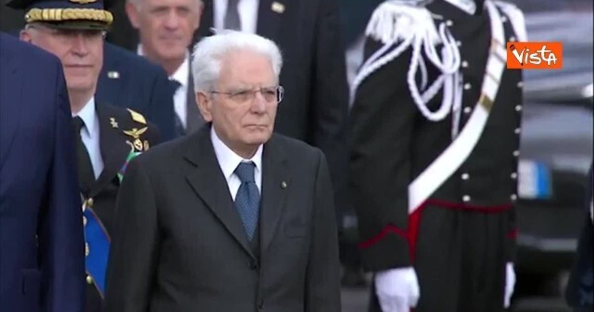 25 Aprile, Mattarella e Meloni all'Altare della Patria per la Festa della Liberazione