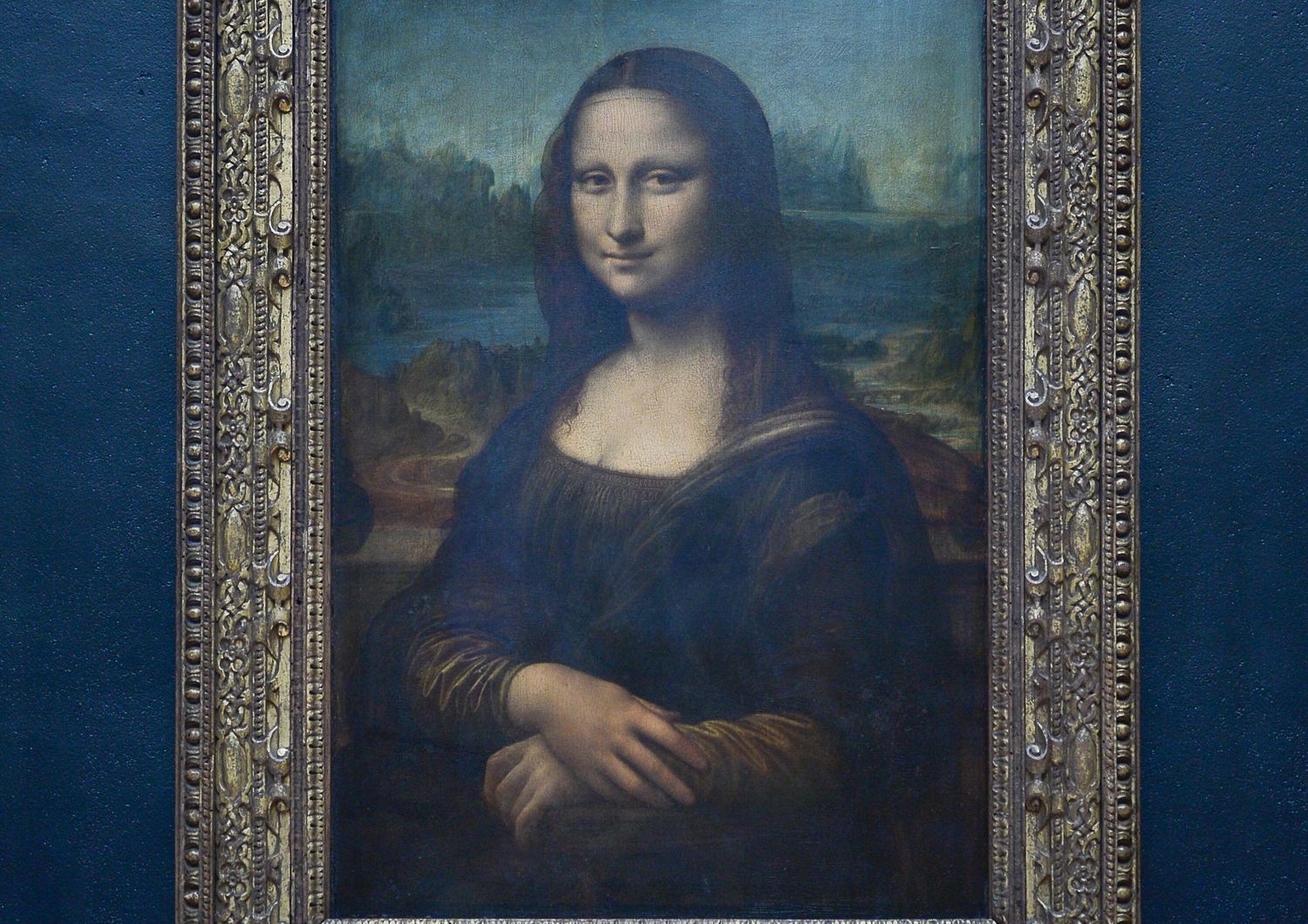 Sullo sfondo della Monna Lisa c'è il ponte di Romito di Laterina