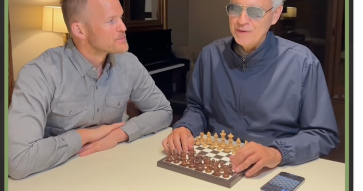 Anche gli ipovedenti giocheranno a scacchi su Chess.com. Bocelli ...