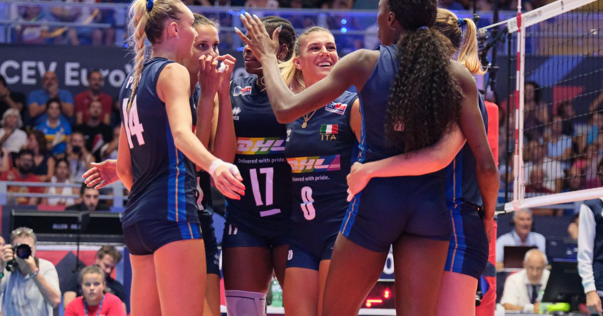 L'Italia batte la Spagna e vola ai quarti agli Europei di pallavolo