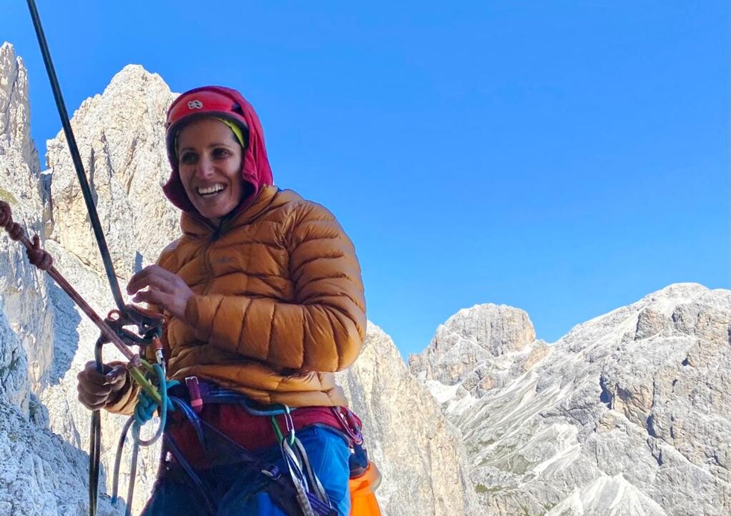 Nasim Eshqi apre una nuova via sulle Dolomiti