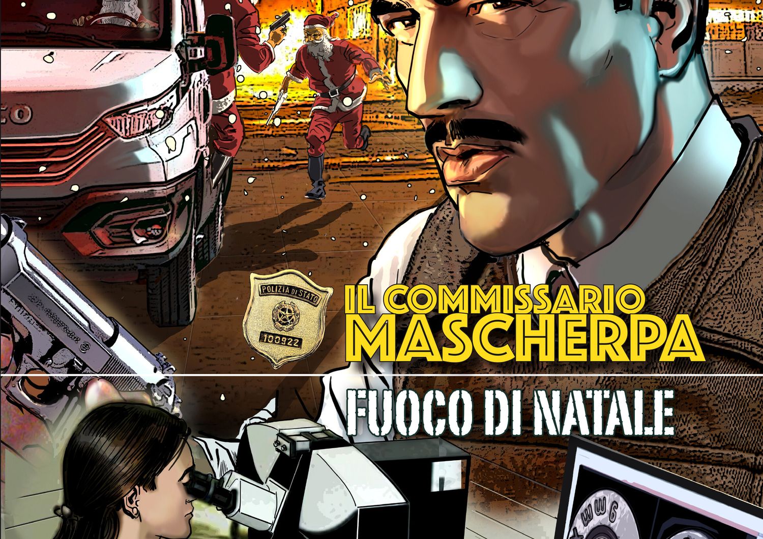 "Il commissario Mascherpa" protagonista del Lucca Comics