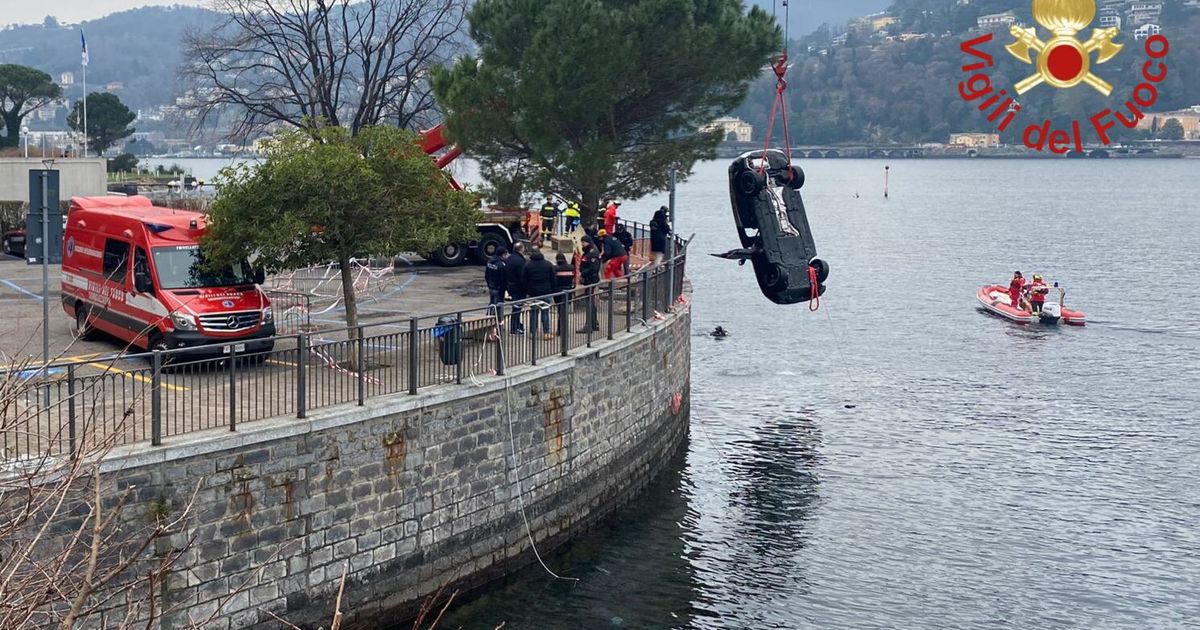 Morti nel lago di Como, Morgan e Tiziana fuori dall'auto ma troppo tardi