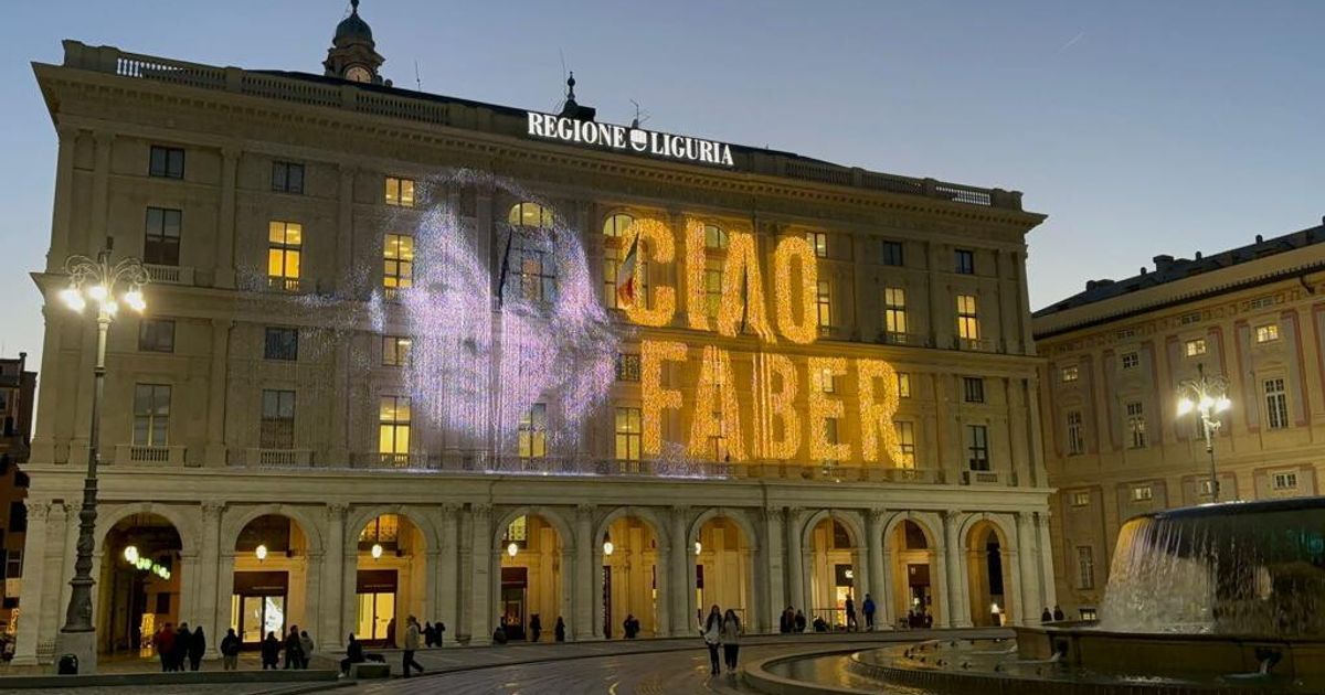 Genova ricorda il suo figlio più amato, Fabrizio De Andrè