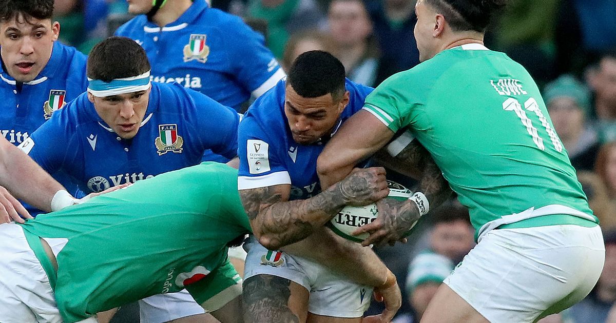 L'Italia del Rugby si inchina all'Irlanda