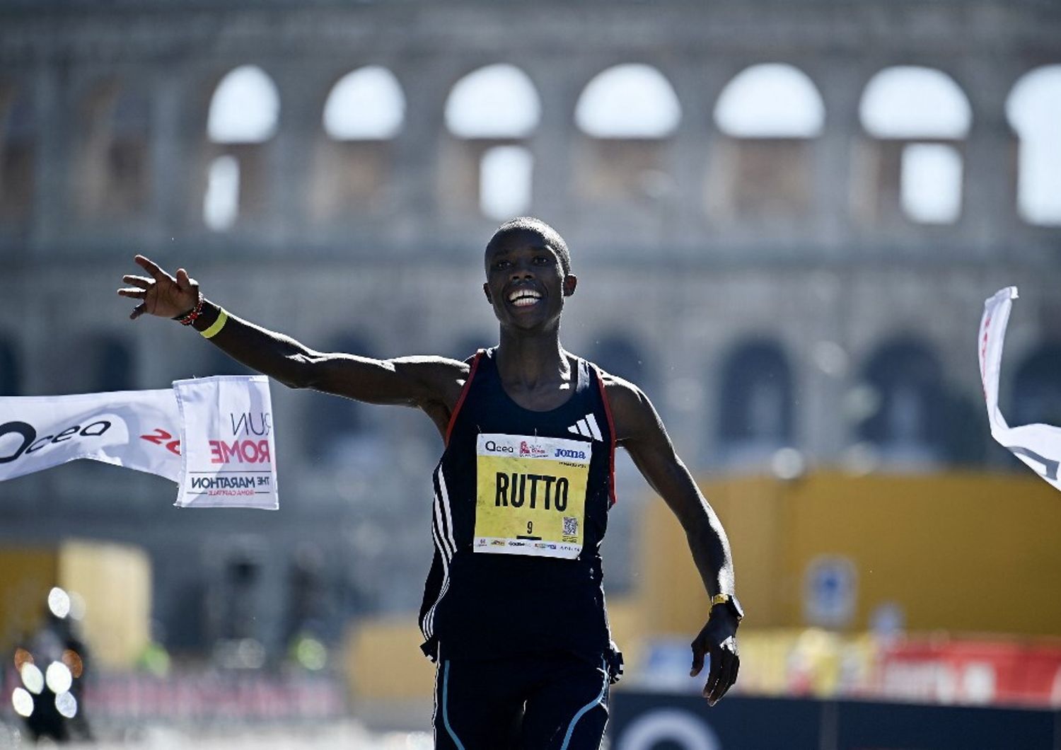 Asbel Rutto ha vinto la maratona di Roma