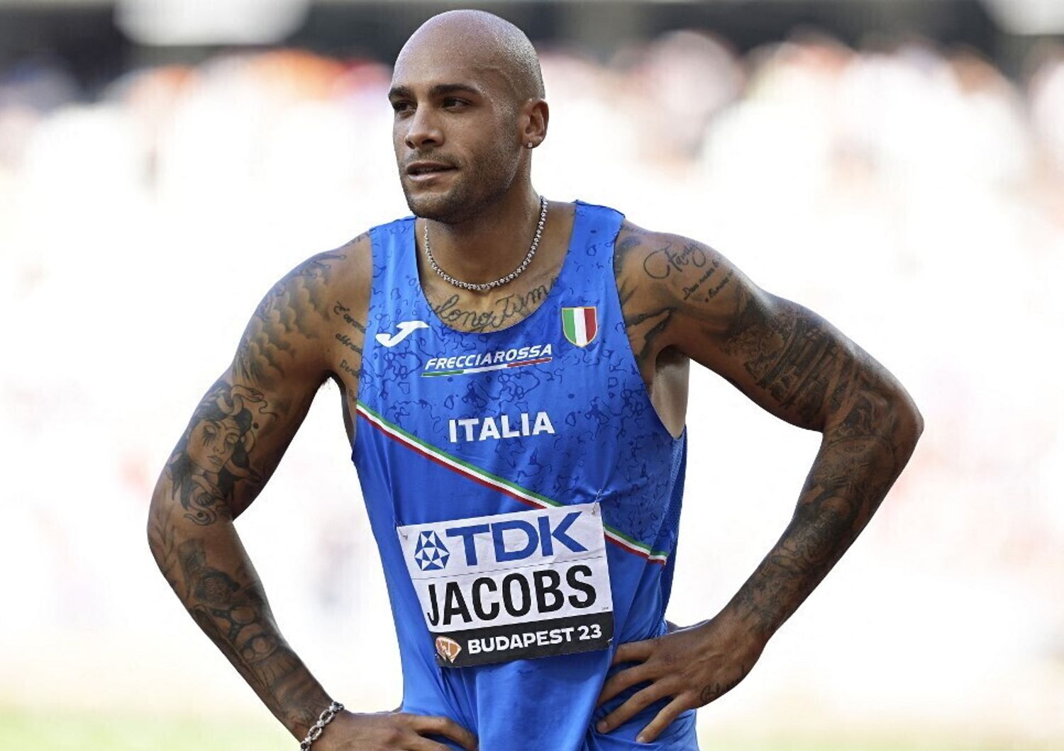 Jacobs torna a volare, sui 100 metri è secondo con 10" 11