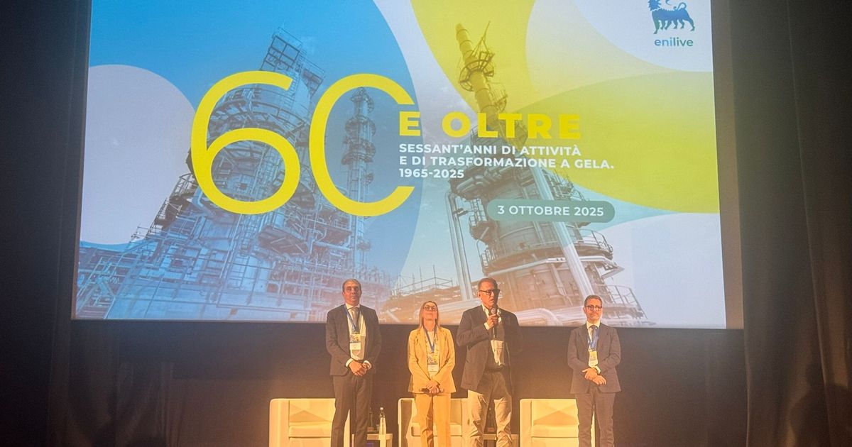 I 60 anni di Eni a Gela tra memoria, sfide e transizione