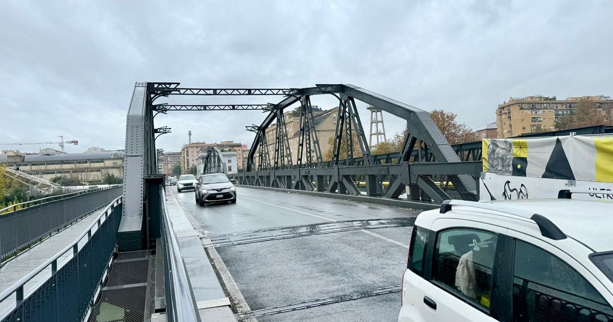 Sul Ponte dell'Industria di Roma tornano gli arconi del '900