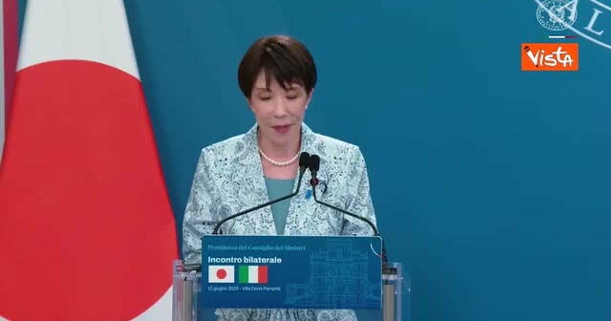 Premier giapponese Takaichi: Spero che Ponte di Messina diventi simbolo ...