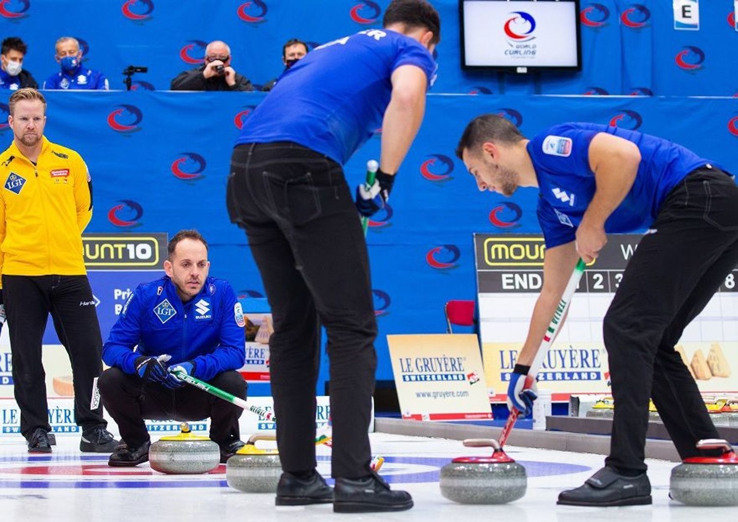 Curling: il piccolo 'stone' azzurro sogna i Giochi di Pechino 2022