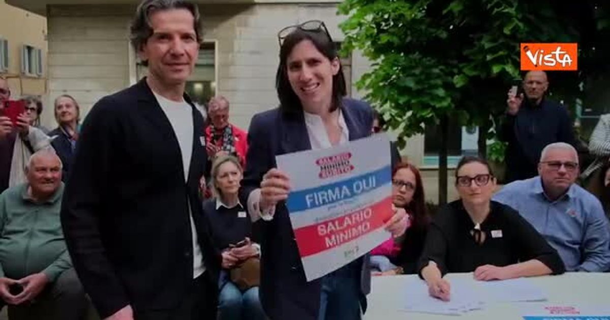 Salario minimo, Schlein: Salario minimo, Schlein:
