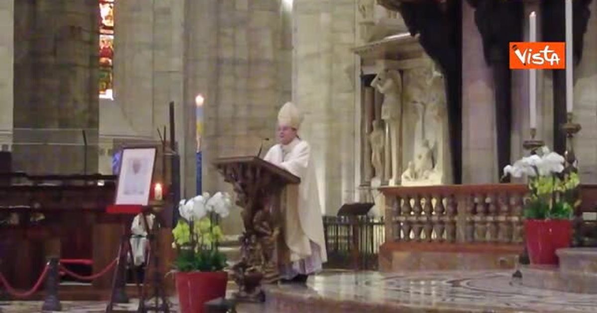 Delpini celebra messa per il Papa al Duomo di Milano: Come profeta, ha ...